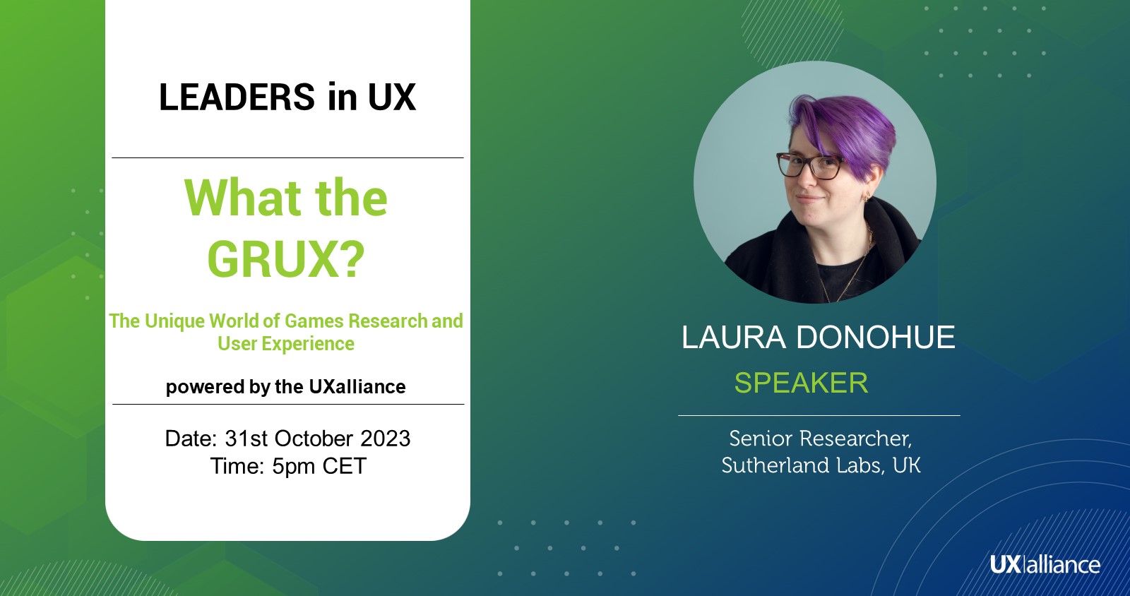 Webinar: What the GRUX? The Unique World of Games Research - Sutherland ...